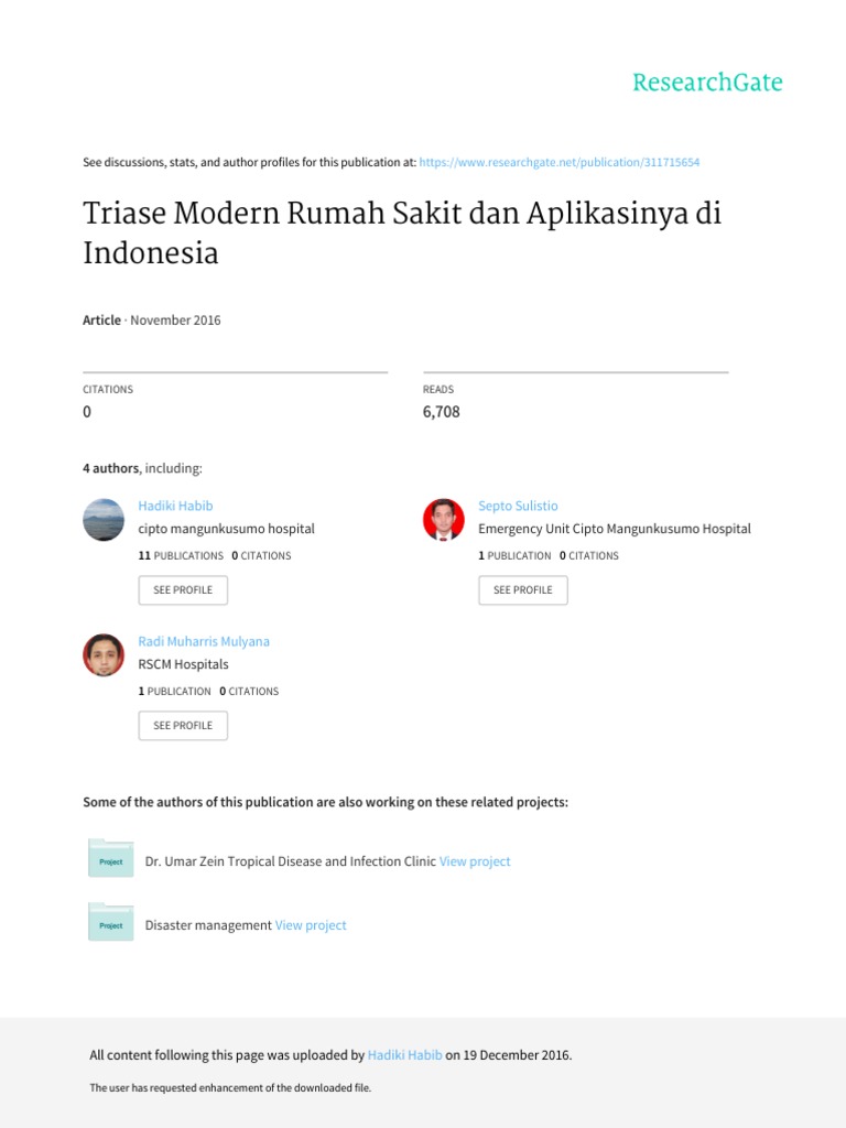 Buku Pedoman Triase Rs | PDF