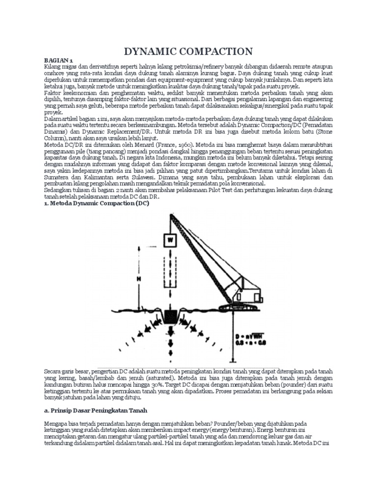 Dynamic Compaction | PDF
