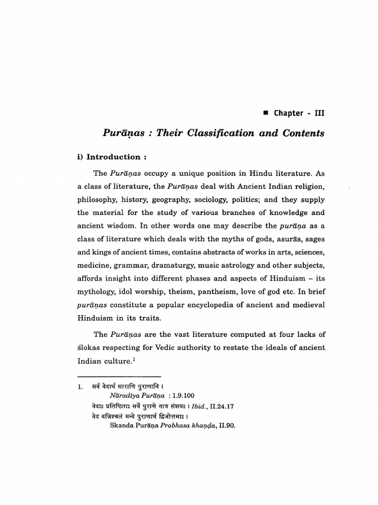 07 Chapter 3 | PDF | Puranas | Vedas