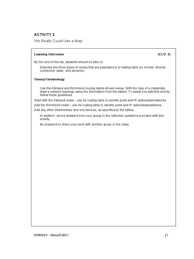 IPv4 Routing Table | PDF