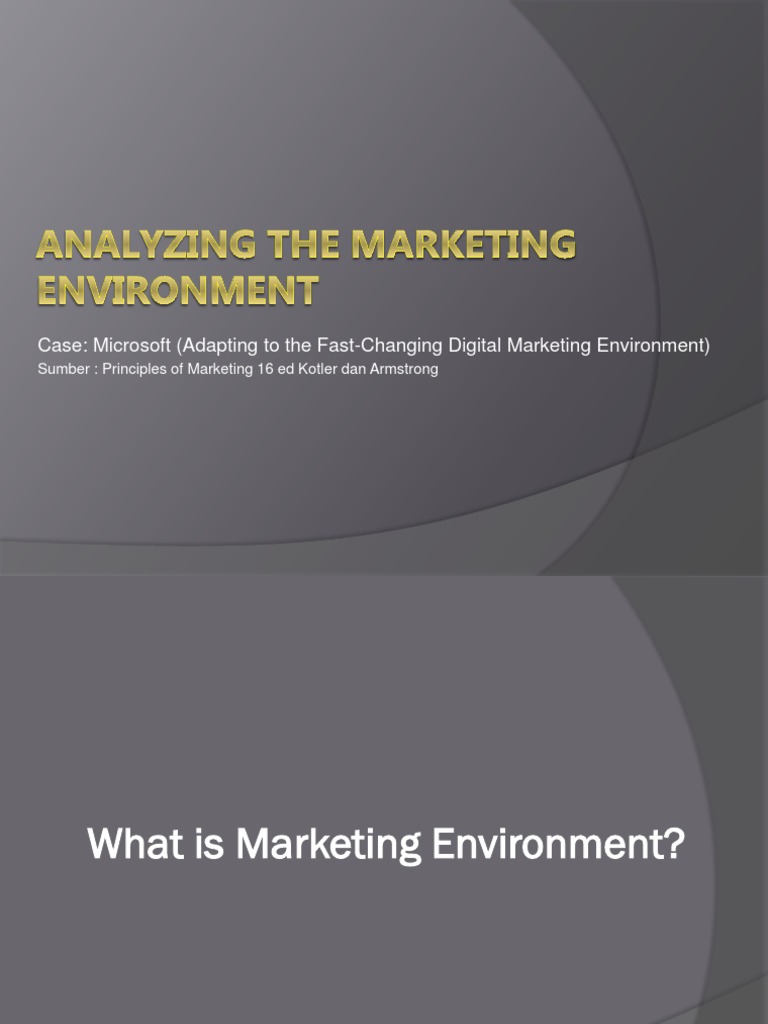 Microsoft and Digital Marketing Challenges | PDF | Computers ...