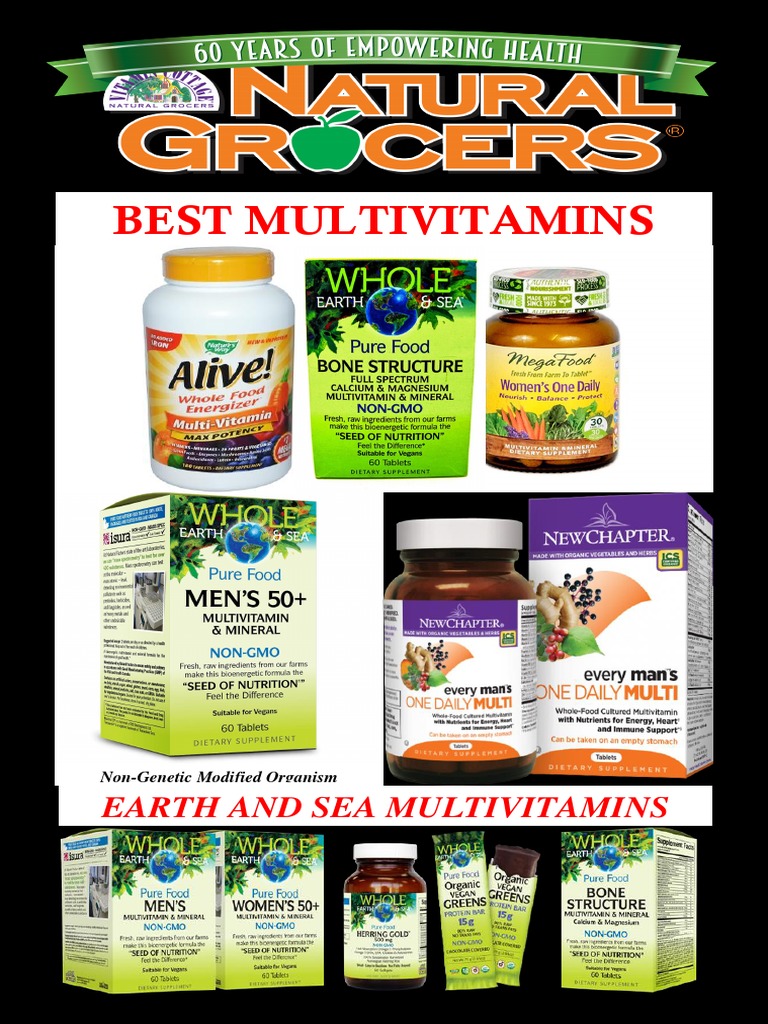 Best Earth and Sea Multivitamins | PDF