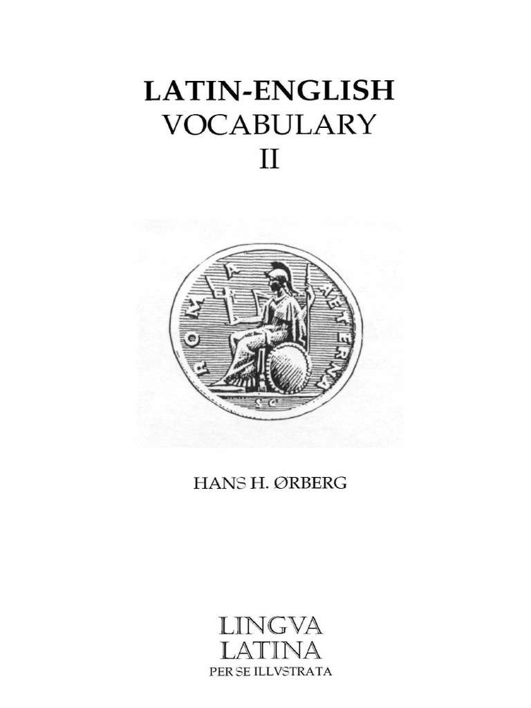 Romae Aeterna Latin-English Vocabulary II PDF | PDF | Nature