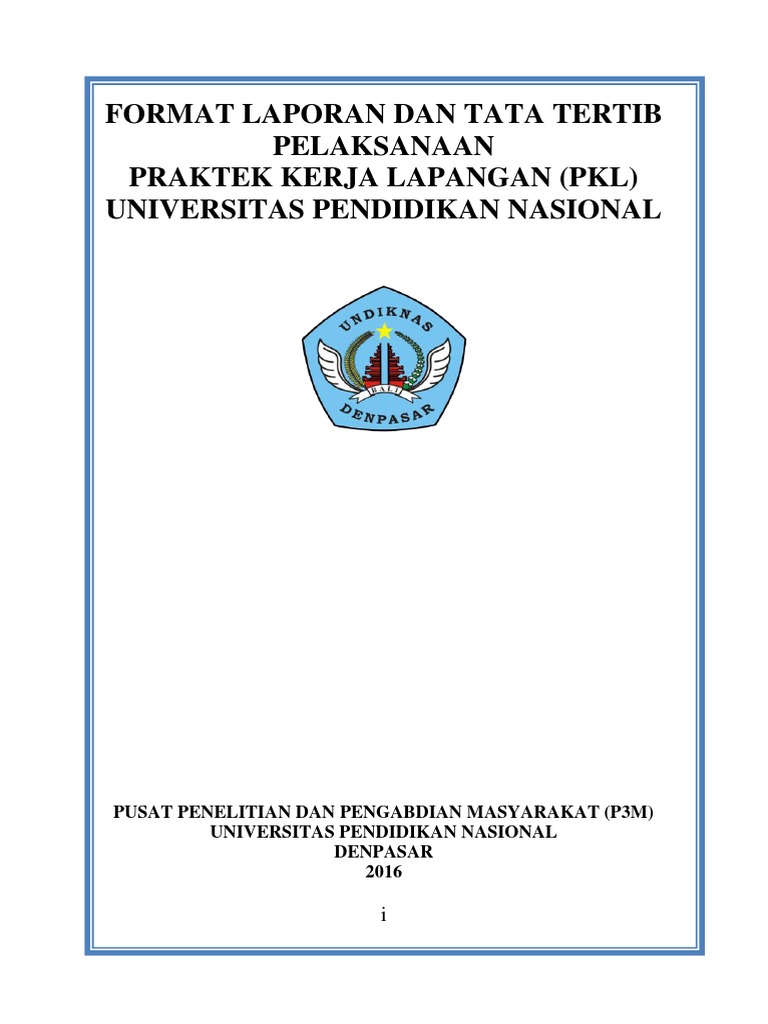 Buku Pedoman PKL 2016 PDF | PDF