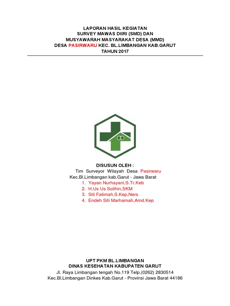 Laporan SMD MMD 2017 | PDF