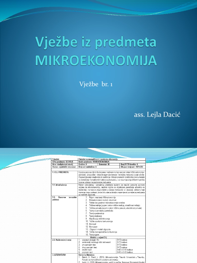 Vjezbe 1 | PDF