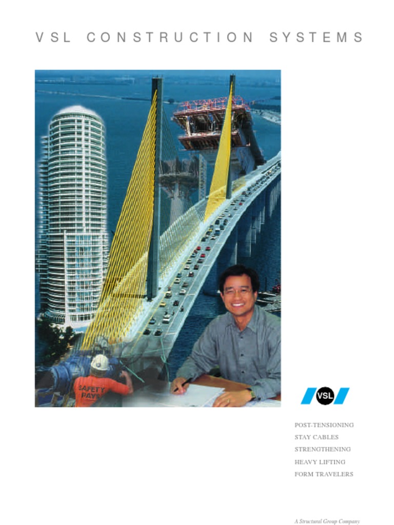 VSL Construction Systems | PDF | Prestressed Concrete | Building