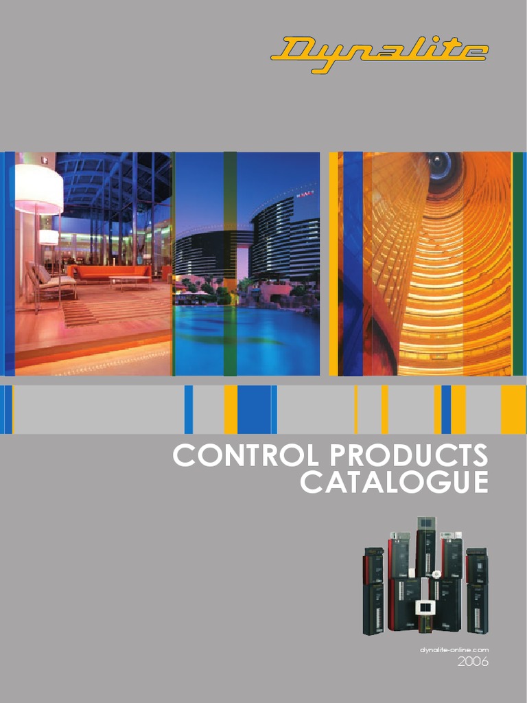 Dynalite Control Products Catalogue 2006 | PDF | Mains Electricity ...