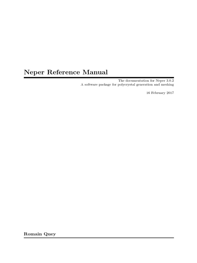 Neper | PDF | Parameter (Computer Programming) | Sphere