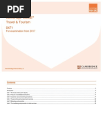 Travel & Tourism AS:A Level (9395) - 2024:2026 Syllabus | PDF | Tourism ...