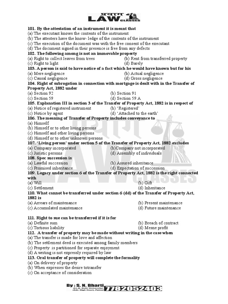 Tpa Test Questions | PDF | Mortgage Law | Lease