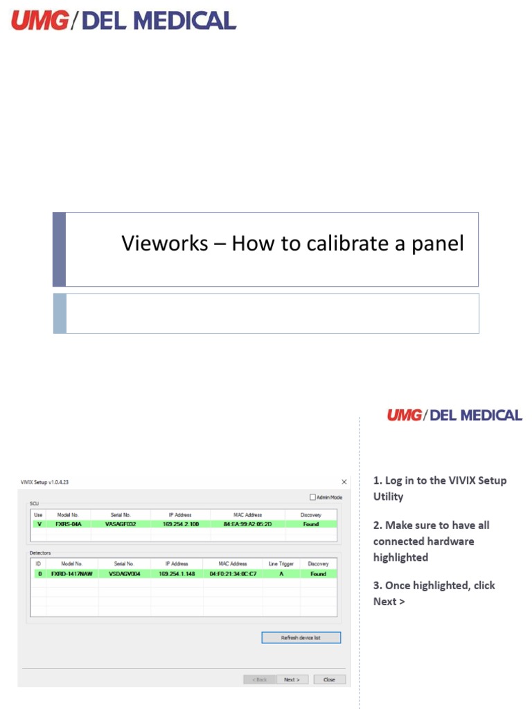 Vieworks - How To Calibrate A Panel | PDF