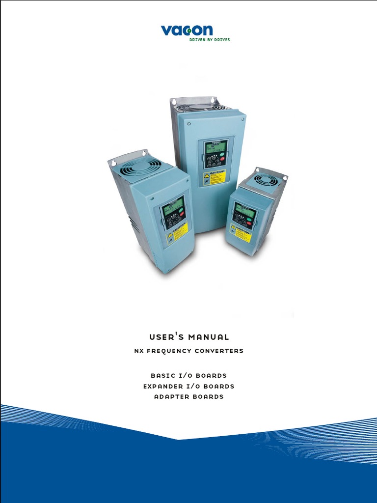 User Manual Vacon IO Boards | PDF | Parameter (Computer Programming) | Mains Electricity