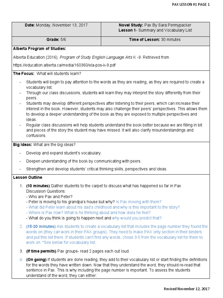 Vickey - Revised Guided Reading Lesson Plans Revision in Blue | PDF ...
