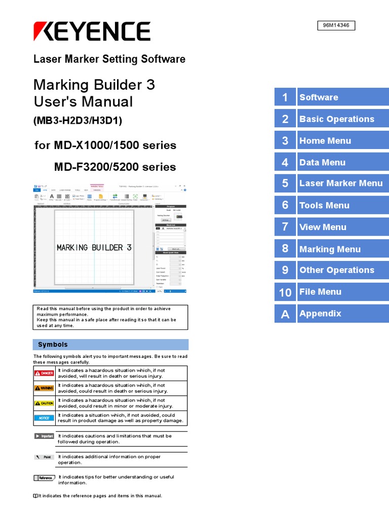 MarkingBuilder3 UM 96M14346 14270 E 1126-1 | PDF | Installation ...