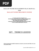 Ballast Water Record Book Amendments | PDF