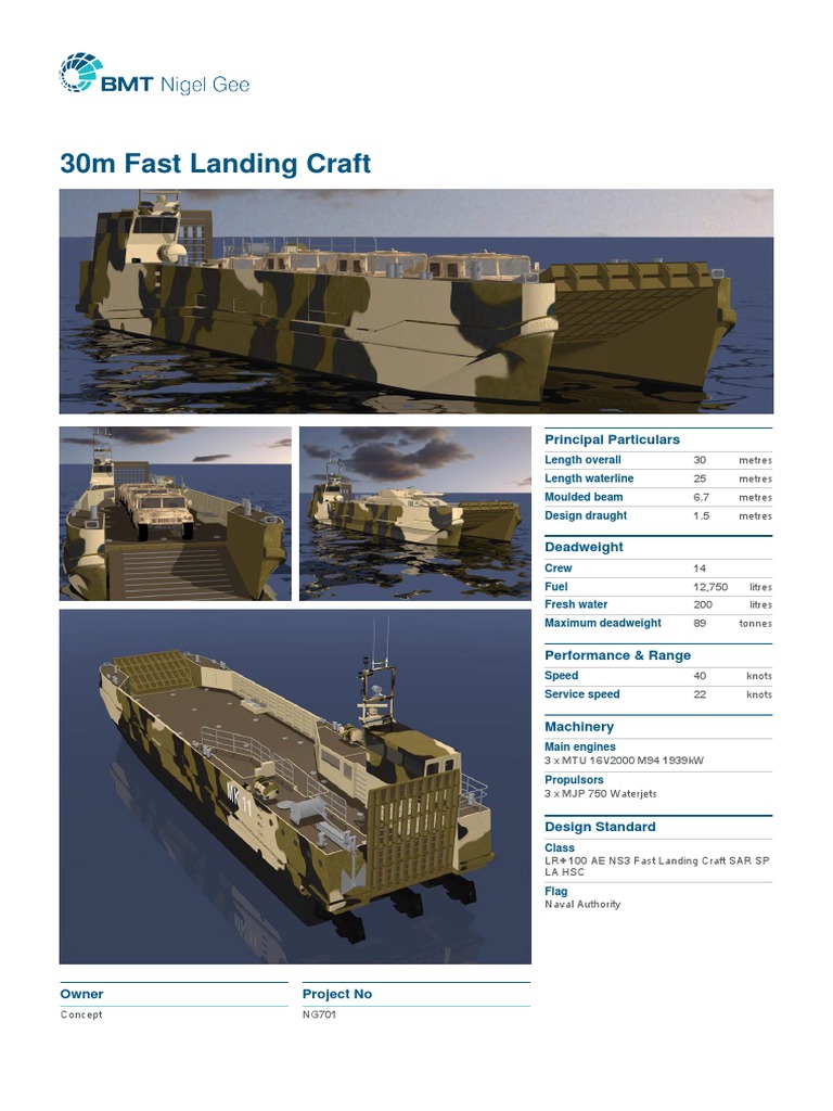30m Fast Landing Craft | PDF