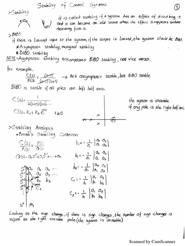 Stability, Root Locus | PDF