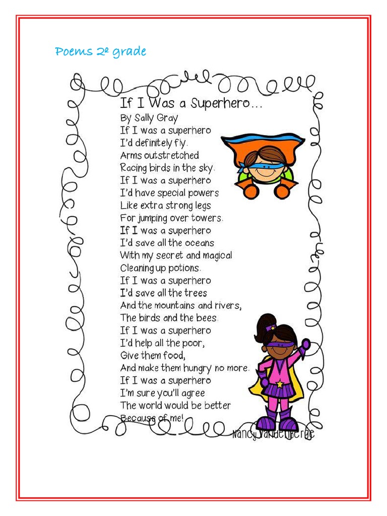 Poems 2º Grade | PDF | Poetry