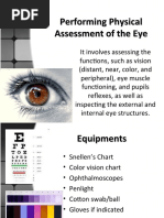 Eye Examination OSCE Checklist Geeky Medics | PDF