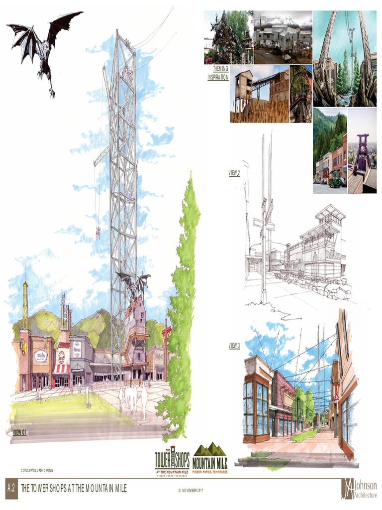 The Tower Shops at The Mountain Mile: Theming Inspiration | PDF