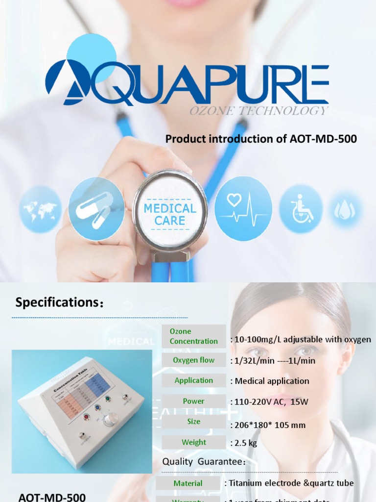 AOT-MD-500 gERADOR OZONIO USA PDF | PDF | Ozone | Nature