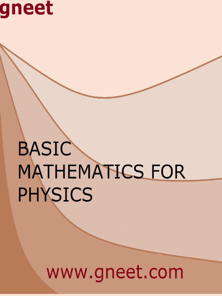 Basic Mathematics For Physics | PDF | Trigonometric Functions | Logarithm