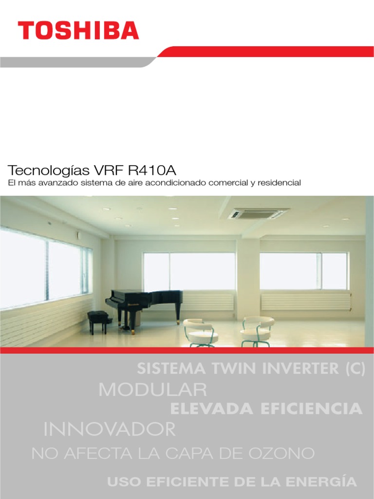 Sistemas VRV - Toshiba | PDF | Aire acondicionado | Vatio