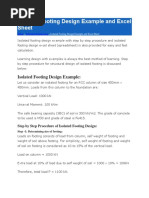 One-Way Shear Check in Footing | PDF