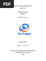 Proposal Pendirian Usaha Es Teler | PDF