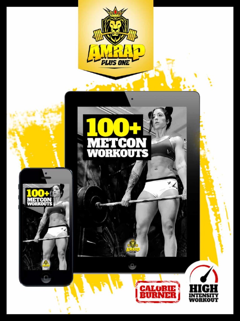 100 Metcon Workouts | PDF | Kettlebell | Physical Fitness