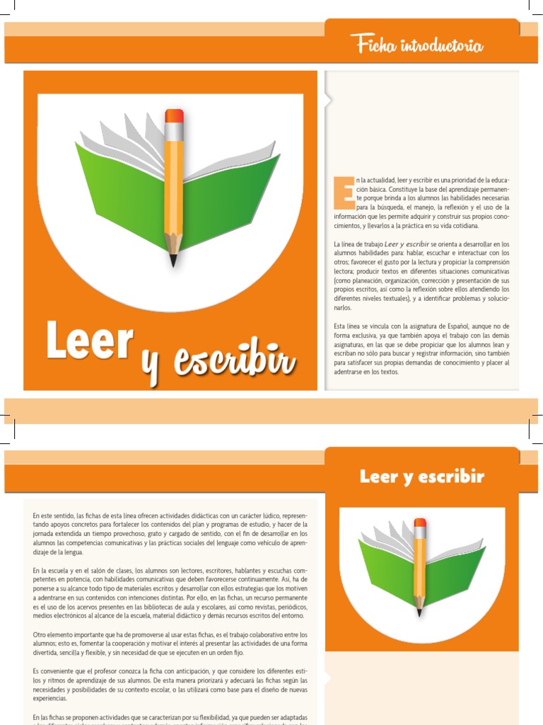 Fichero Leer y Escribir Etc | PDF | Poesía | Lectura (proceso)