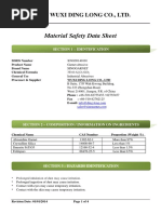 Material Safety Data Sheet: Genesys LF | PDF | Occupational Hygiene ...
