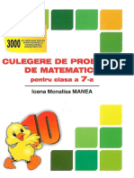 Culegere Matematică ART - VII-a Sem. II | PDF