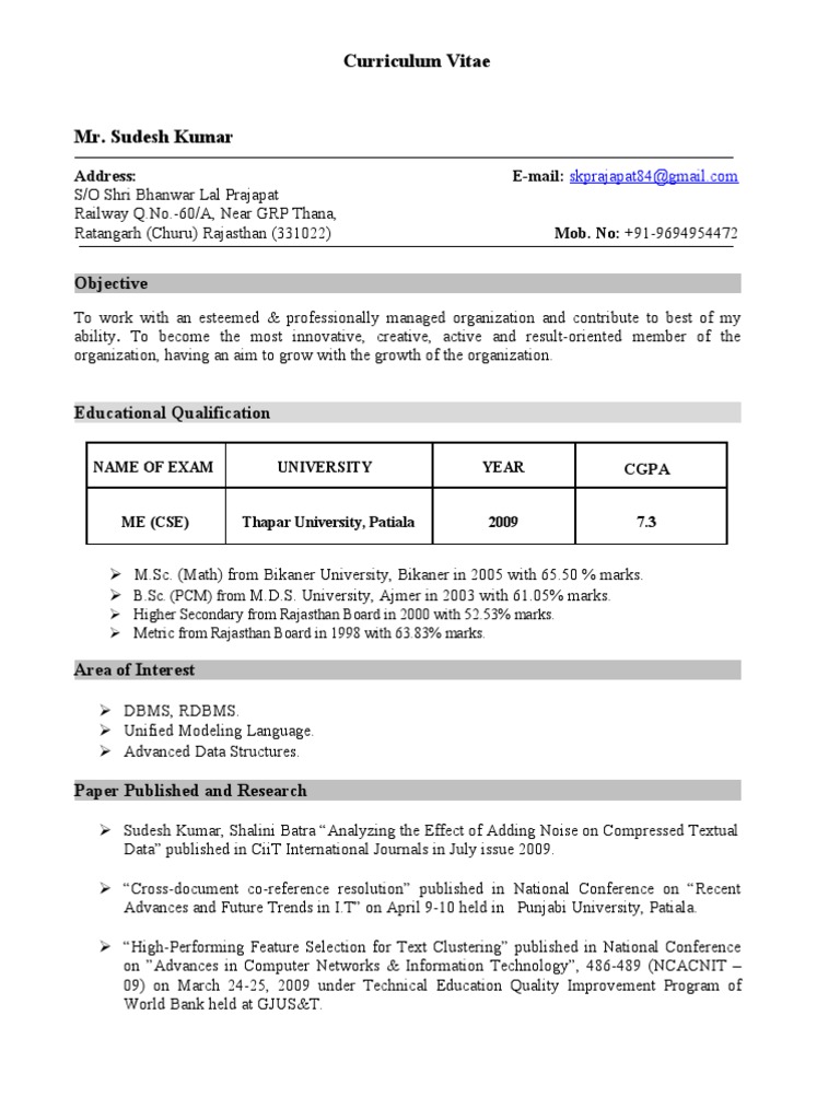 Sudesh New Resume | PDF | Areas Of Computer Science | Software