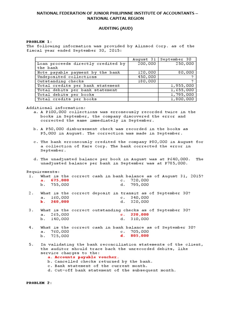Aud | PDF | Financial Audit | Internal Control
