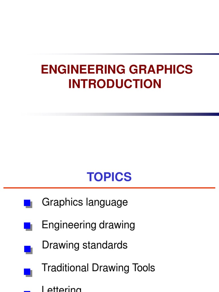 Importance of Engineering Graphics | PDF | Drawing | Teaching Mathematics