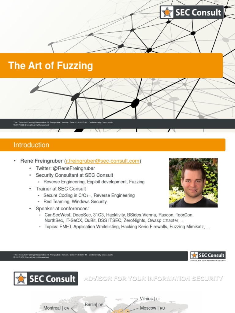 The Art of Fuzzing Slides | PDF | Software Development | Systems ...