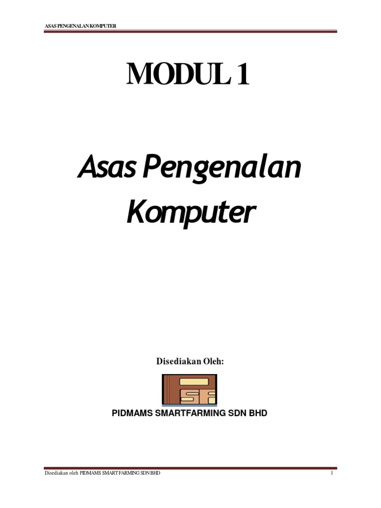 Modul 1-Asas Komputer | PDF