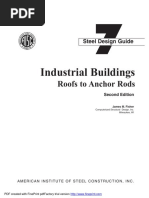 AISC Design Guide 07 - Industrial Buildings - Roofs To Anchor Rods ...