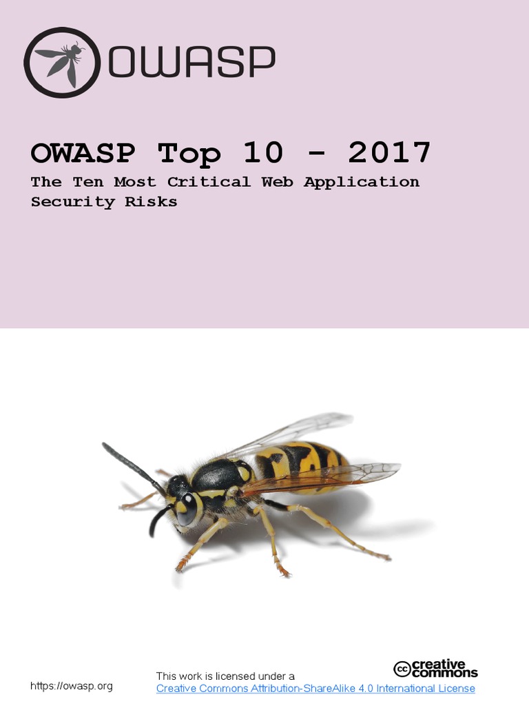 Owasp Top 10-2017 Template Din-A4 | PDF | Password | Cryptography
