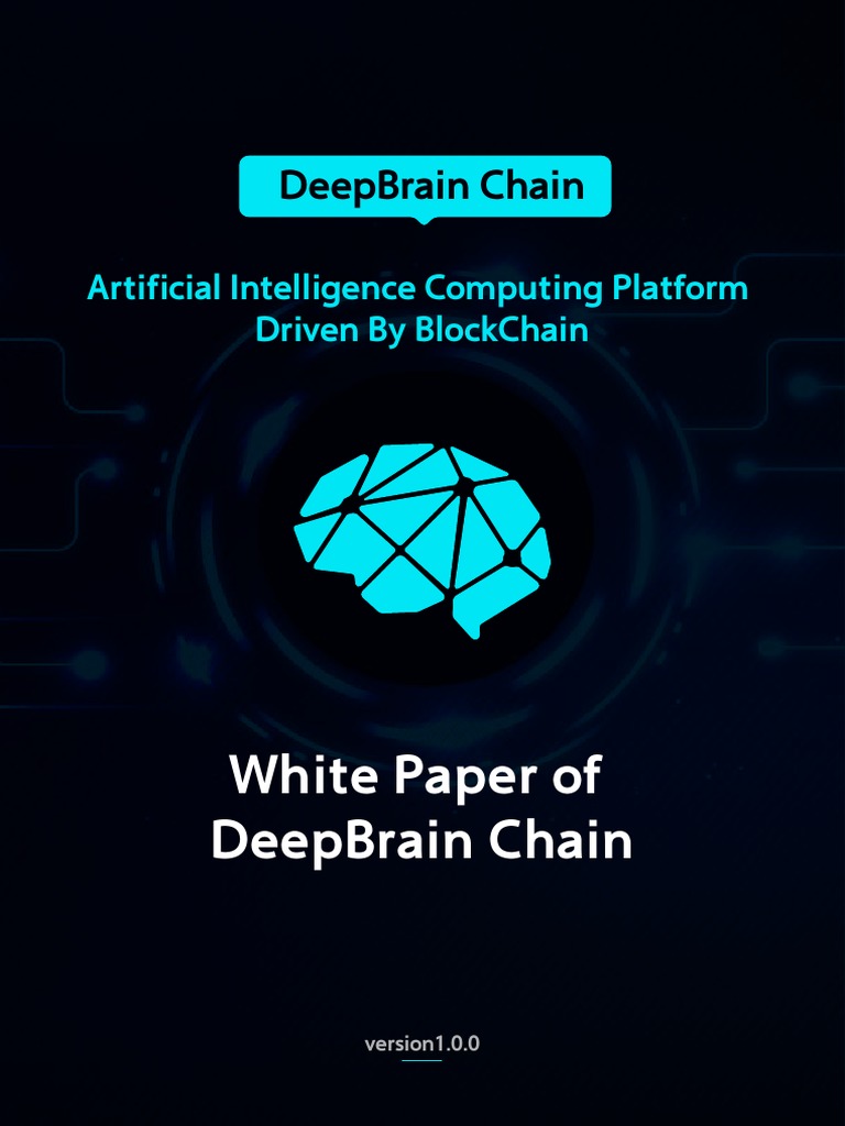 Deep Brain Chain White Paper | PDF | Artificial Intelligence ...