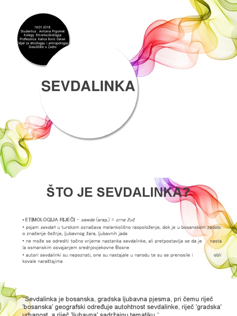Sevdalinka | PDF