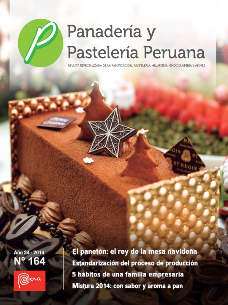 Panaderia Pasteleria Peruana 164 | PDF | De masa fermentada | Alimentos