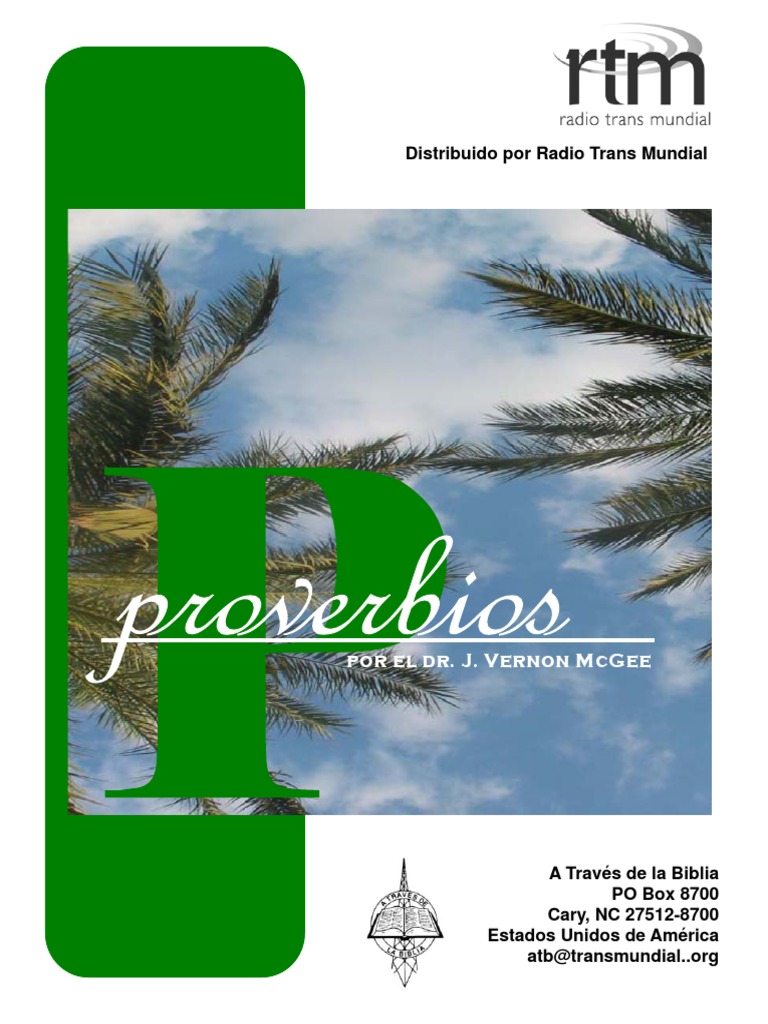 Estudio Proverbios | PDF | Libro de proverbios | Solomons