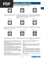 (Certex) Wire Rope - General Info | PDF | Wire | Rope