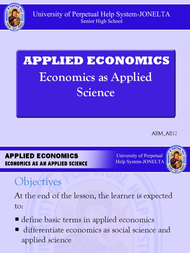 Understanding Applied Economics | PDF | Science | Social Science