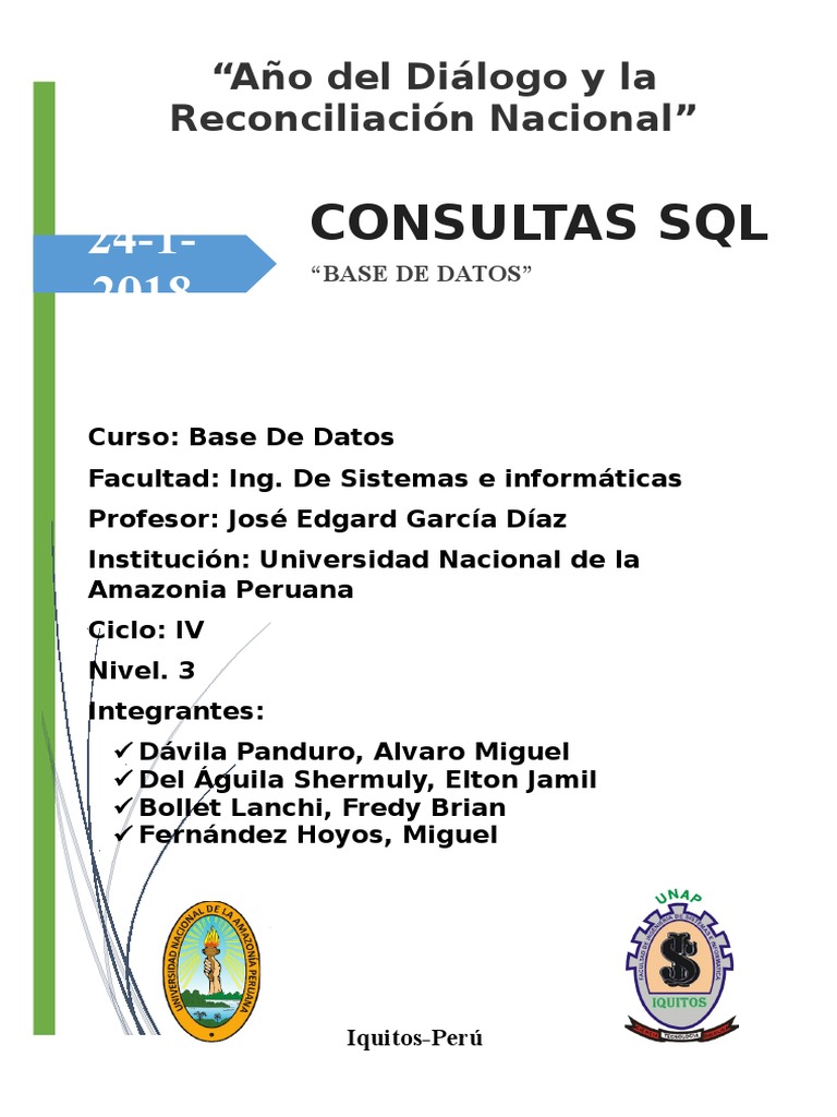 Trabajo de Consultas Northwind en SQL | PDF | SQL | Bases de datos