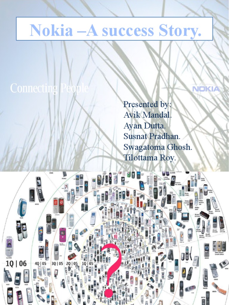 Nokia - A Success Story.: Presented By: Avik Mandal. Ayan Dutta. Susnat ...