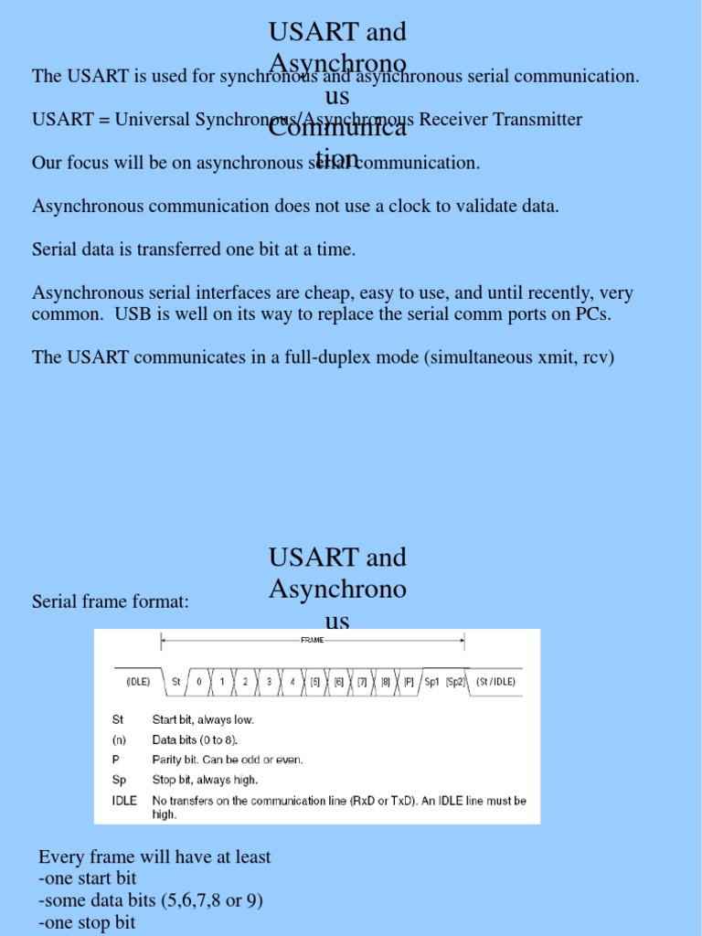 Uart | PDF | Physical Layer Protocols | Computer Architecture